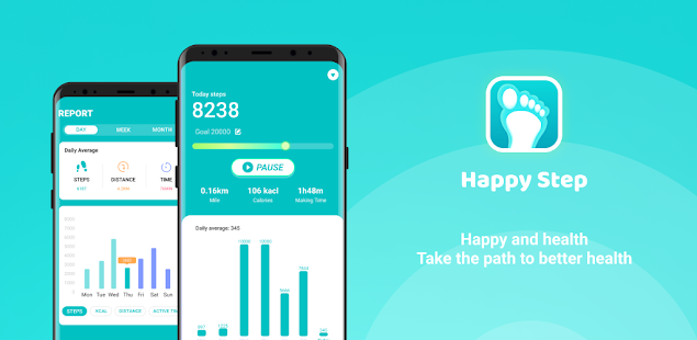 Download Happy Step_Step Counter on PC with NoxPlayer - Appcenter