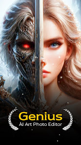 Download & Play Genius: AI Art Photo Editor on PC with NoxPlayer - Appcenter
