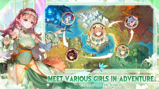 Descargar Girls' Connect: Idle RPG en PC con NoxPlayer