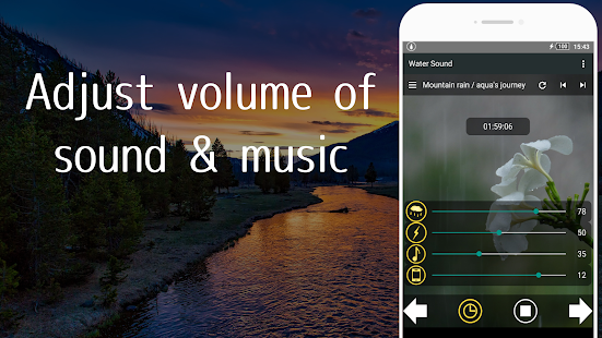 Download Water Sound comfortable sleep di PC dengan NoxPlayer