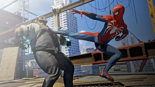 Download Spider Man Rope hero Fighting di PC dengan NoxPlayer