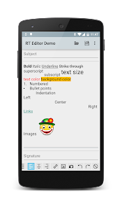 Rich Text Editor DemoをPCでダウンロード・遊ぶ方法 - NoxPlayer