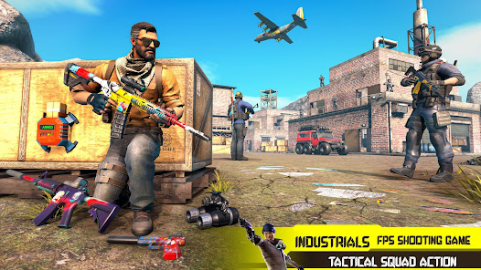 FPS Gun Commando Shooting GameをPCでダウンロード・遊ぶ方法 - NoxPlayer