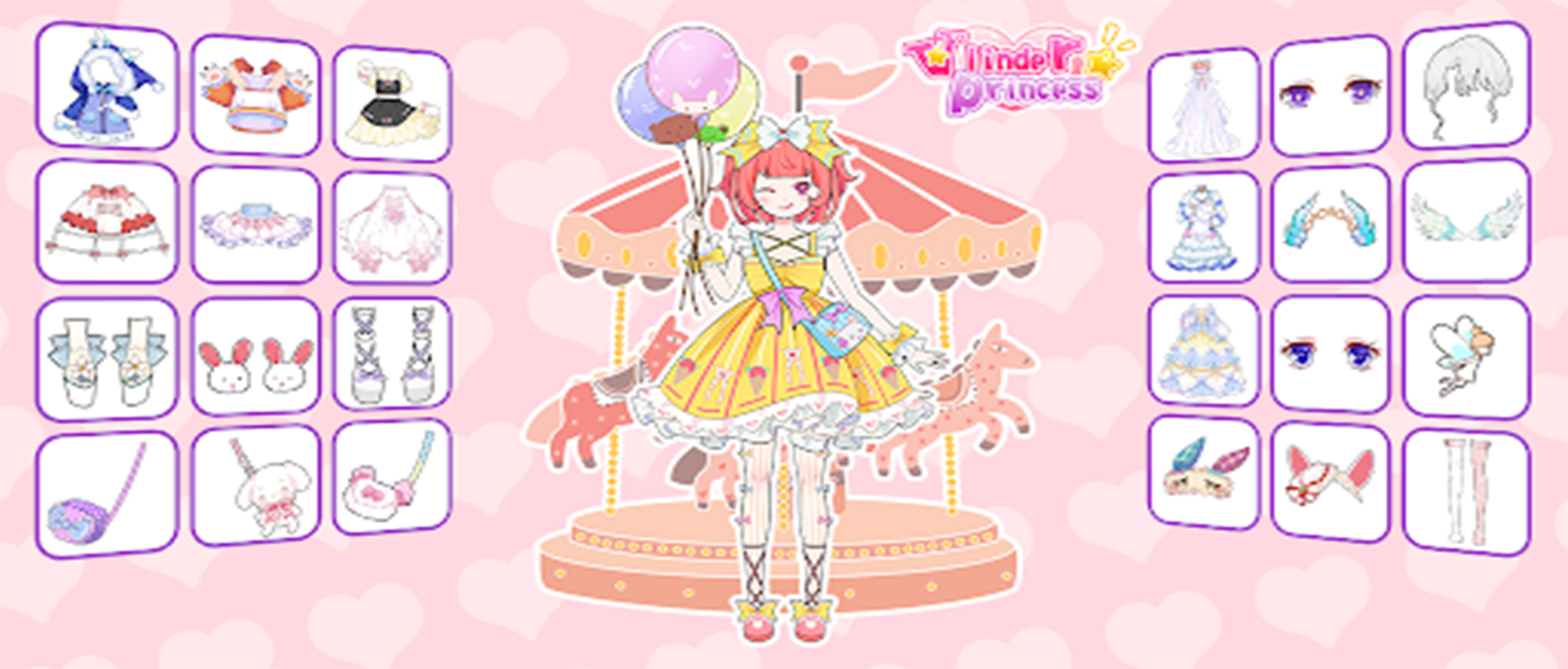 Vlinder Princess - 파티 드레스, 아바타 요정 PC에서 플레이하기, 모바일 게임 PC버전, 녹스 앱플레이어녹스 앱플레이어