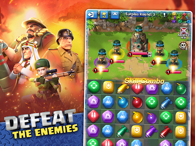 ดาวน์โหลดและเล่น Puzzle Commander: Match 3 RPG บน PC ด้วย NoxPlayer