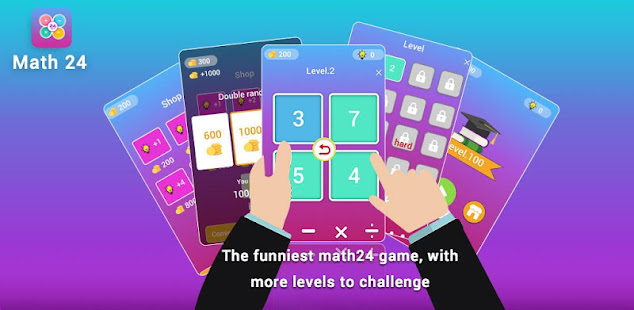 ดาวน์โหลดและเล่น Math24 - Can you pass it? บน PC ด้วย NoxPlayer