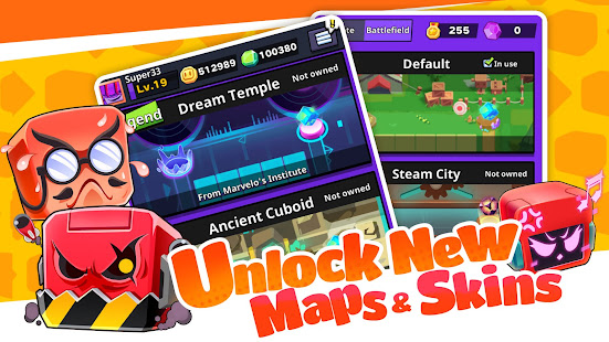 ดาวน์โหลด Cubic Defense：3Mins Real-Time Battle เวอร์ชัน PC - NoxPlayer