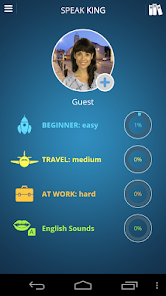 ดาวน์โหลดและเล่น Speak King - English บน PC ด้วย NoxPlayer