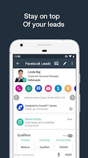 ดาวน์โหลดและเล่น HelloLeads CRM - Sales Tracker บน PC ด้วย NoxPlayer