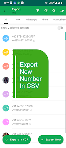 ดาวน์โหลดและเล่น WhatsTool Contact: Export CSV บน PC ด้วย NoxPlayer