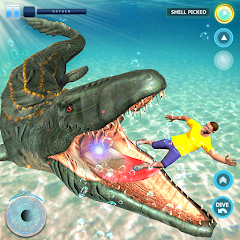 ดาวน์โหลดและเล่น Angry Shark Games Evolution บน PC ด้วย NoxPlayer
