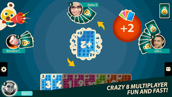 ดาวน์โหลดและเล่น Crazy 8 Multiplayer บน PC ด้วย NoxPlayer