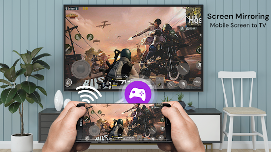ดาวน์โหลดและเล่น Screen Mirroring for all TV - Play Video on TV บน PC ...