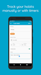 ดาวน์โหลดและเล่น Timelog - Goal & Time Tracker บน PC ด้วย NoxPlayer