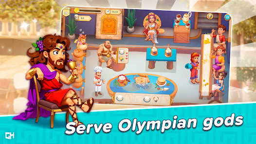 ดาวน์โหลดและเล่น Greek Kitchen Frenzy: Dionysus บน PC ด้วย NoxPlayer