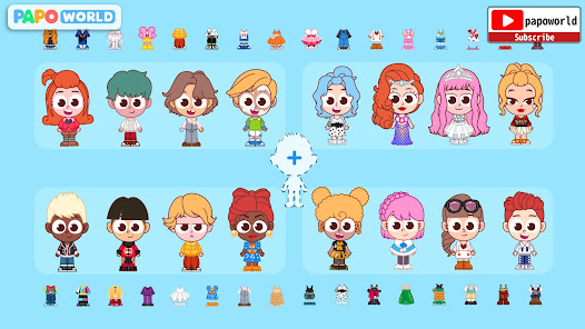 ดาวน์โหลดและเล่น Papo Town: World บน PC ด้วย NoxPlayer