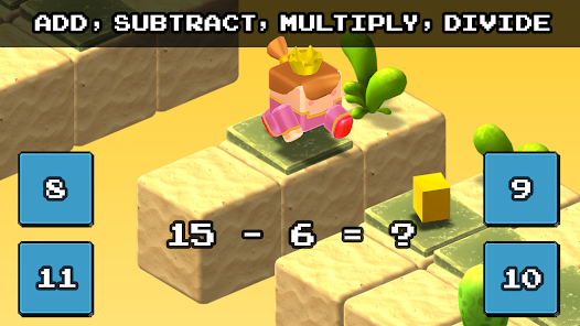 ดาวน์โหลดและเล่น Math Jumps: Math Games บน PC ด้วย NoxPlayer