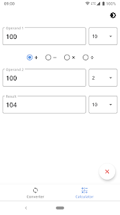 ดาวน์โหลดและเล่น Calculator of number systems. Converter. Decision บน ...