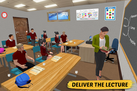 ดาวน์โหลดและเล่น High School Teacher Life Games บน PC ด้วย NoxPlayer