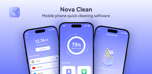 ดาวน์โหลดและเล่น Nova Clean บน PC ด้วย NoxPlayer