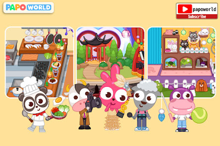 ดาวน์โหลดและเล่น Papo Town: World บน PC ด้วย NoxPlayer