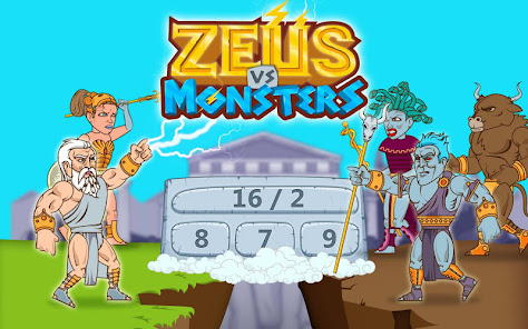 ดาวน์โหลดและเล่น เกมคณิตศาสตร์: Zeus บน PC ด้วย NoxPlayer
