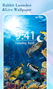 ดาวน์โหลดและเล่น Rabbit Launcher&Live Wallpaper บน PC ด้วย NoxPlayer