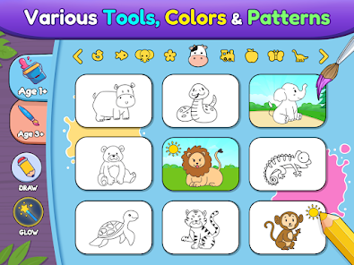 ดาวน์โหลดและเล่น Coloring games for kids: 2-5 y บน PC ด้วย NoxPlayer