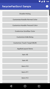 ดาวน์โหลดและเล่น RecyclerFastScroll Sample บน PC ด้วย NoxPlayer