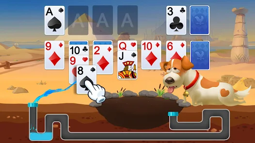 ดาวน์โหลดและเล่น Solitaire - เพื่อนรักในฟาร์ม บน PC ด้วย NoxPlayer