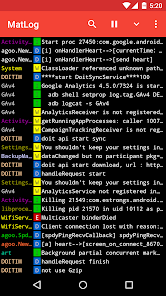 ดาวน์โหลดและเล่น MatLog: Material Logcat Reader บน PC ด้วย NoxPlayer