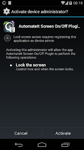 ดาวน์โหลดและเล่น AutomateIt Screen On-Off&Lock บน PC ด้วย NoxPlayer