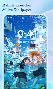 ดาวน์โหลดและเล่น Rabbit Launcher&Live Wallpaper บน PC ด้วย NoxPlayer