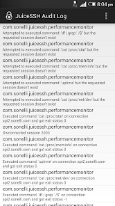 JuiceSSH Plugin Audit Log - PC電腦玩手遊 - 夜神手機模擬器