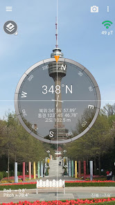 指南針：Smart Compass - PC電腦玩手遊 - 夜神手機模擬器