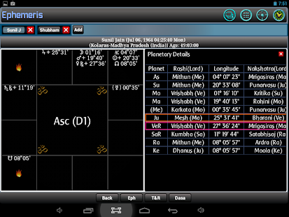 Ephemeris, Astrology Software - PC電腦玩手遊 - 夜神手機模擬器