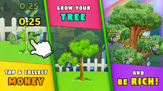 Money Tree 2: Cash Grow Game - PC電腦玩手遊 - 夜神手機模擬器
