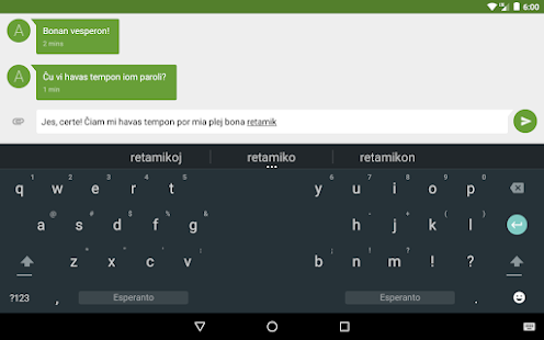 Esperanta klavaro - Esperanto keyboard x/h-sistemo - PC電腦玩手遊 - 夜神手機模擬器