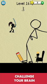 Draw To Save : Stickman Puzzle - PC電腦玩手遊 - 夜神手機模擬器