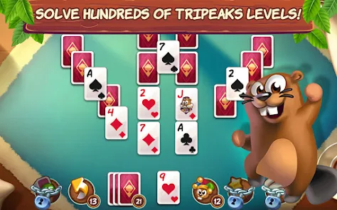 Treepeaks: Solitaire Tripeaks - PC電腦玩手遊 - 夜神手機模擬器