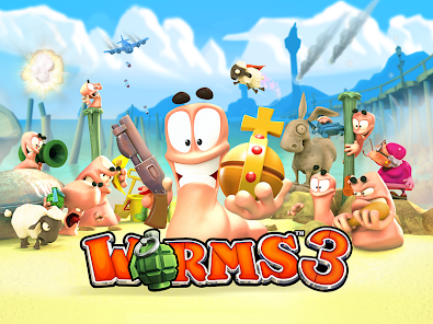 Worms 3 - PC電腦玩手遊 - 夜神手機模擬器