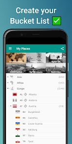 Places Been - Travel Tracker - PC電腦玩手遊 - 夜神手機模擬器