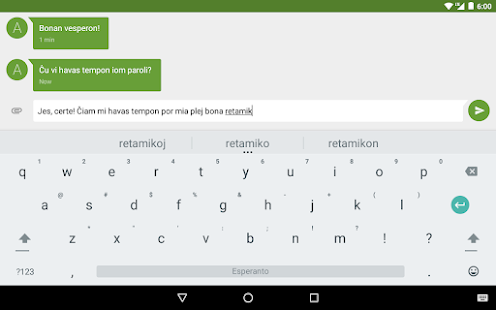 Esperanta klavaro - Esperanto keyboard x/h-sistemo - PC電腦玩手遊 - 夜神手機模擬器