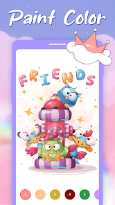 Coloring Book: Paint by Number - PC電腦玩手遊 - 夜神手機模擬器