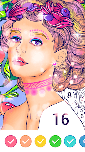 Magic Paint: 按數字填色遊戲，放鬆減壓 - PC電腦玩手遊 - 夜神手機模擬器