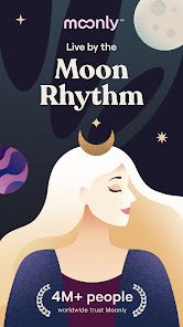 Moonly App: Moon Phases, Signs - PC電腦玩手遊 - 夜神手機模擬器
