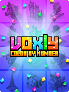 Voxly: 3D Coloring Book. - PC電腦玩手遊 - 夜神手機模擬器