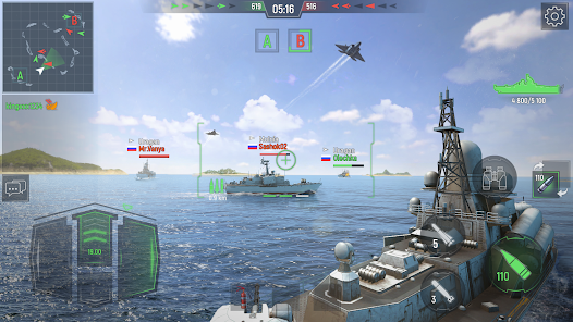 Force of Warships: Battleship - PC電腦玩手遊 - 夜神手機模擬器