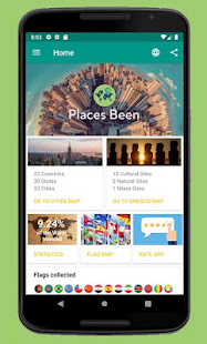 Places Been - Travel Tracker - PC電腦玩手遊 - 夜神手機模擬器