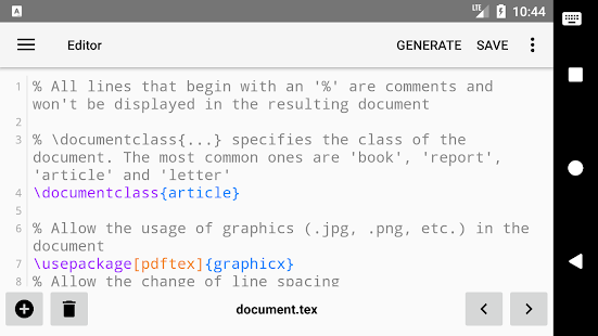 VerbTeX LaTeX Editor - PC電腦玩手遊 - 夜神手機模擬器